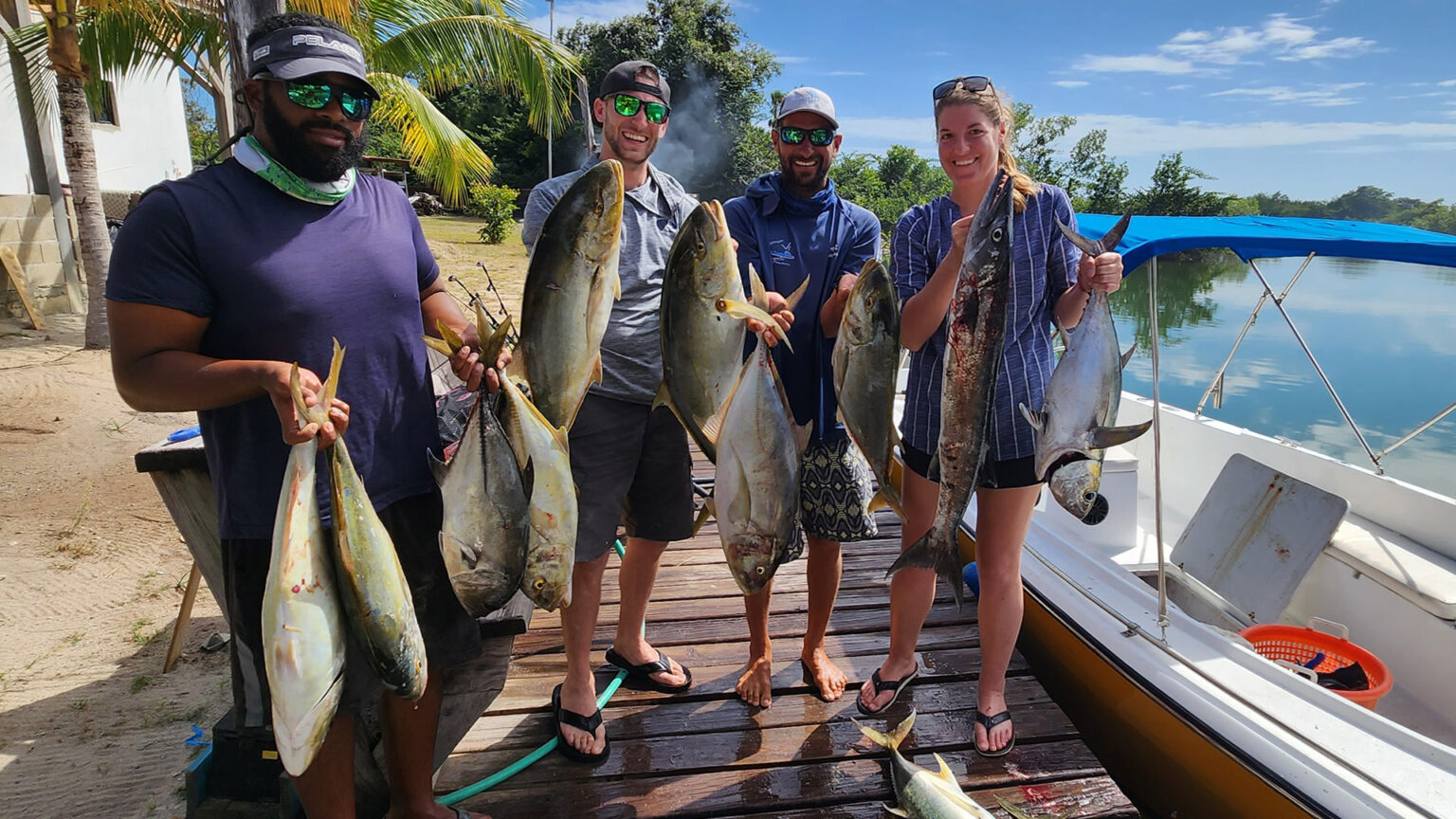 Inner Reef Fishing In Belize | Captain Dermin Shivers
